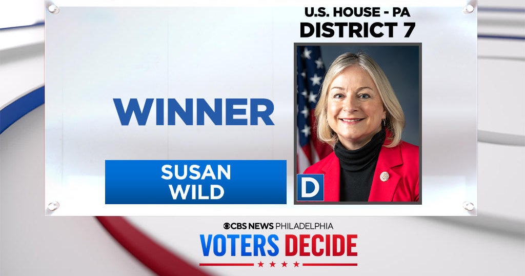 PA Election Results: Susan Wild retains House seat for Dems - CBS ...