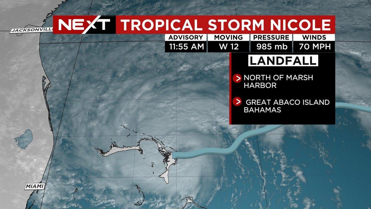 Tracking Nicole: Latest updates, video reports, closings & cancellations