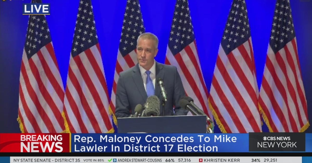 Rep. Maloney concedes to Lawler in District 17 - CBS New York