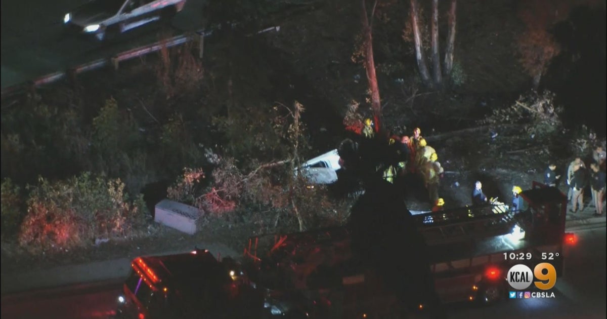 1 killed in multi-vehicle crash on 170, 134 Freeway connector - CBS Los Angeles