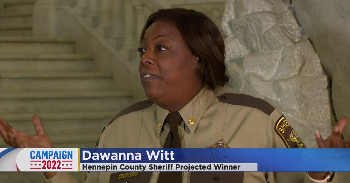 Dawanna Witt talks about historic win for Hennepin Co. Sheriff - CBS ...