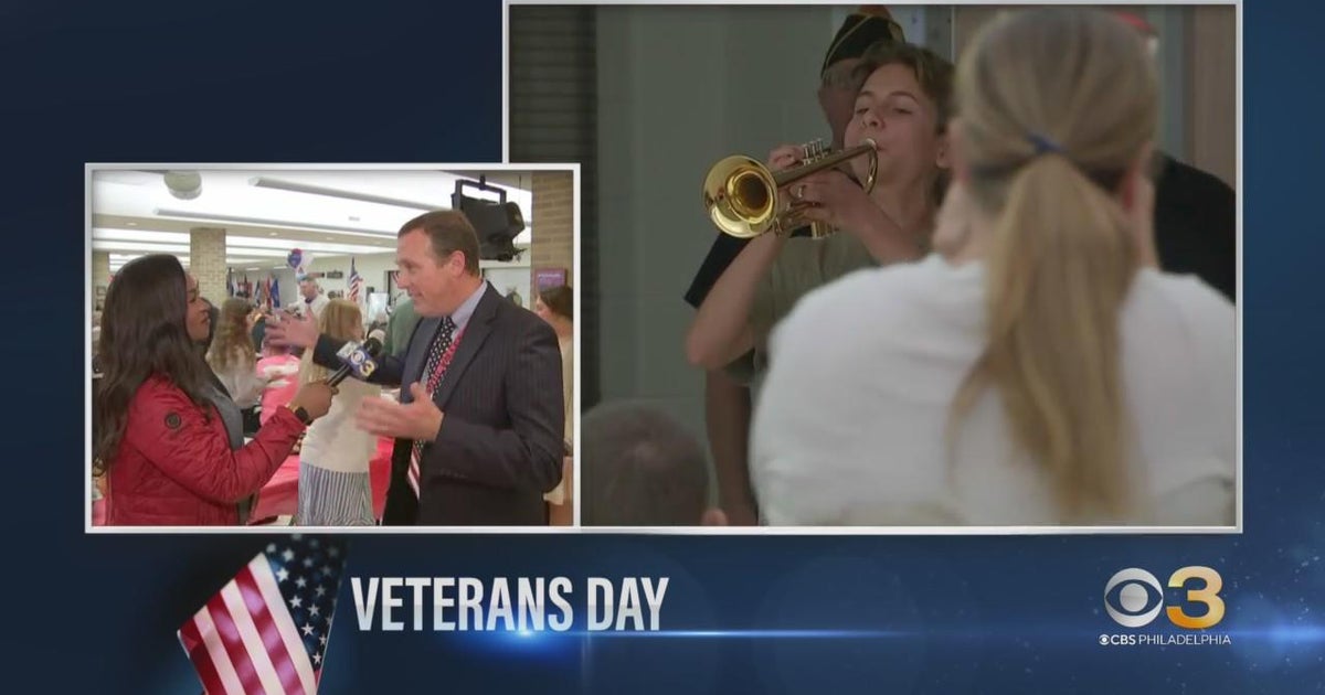 Local middle school students saying "Thank You" to veterans with hot ...
