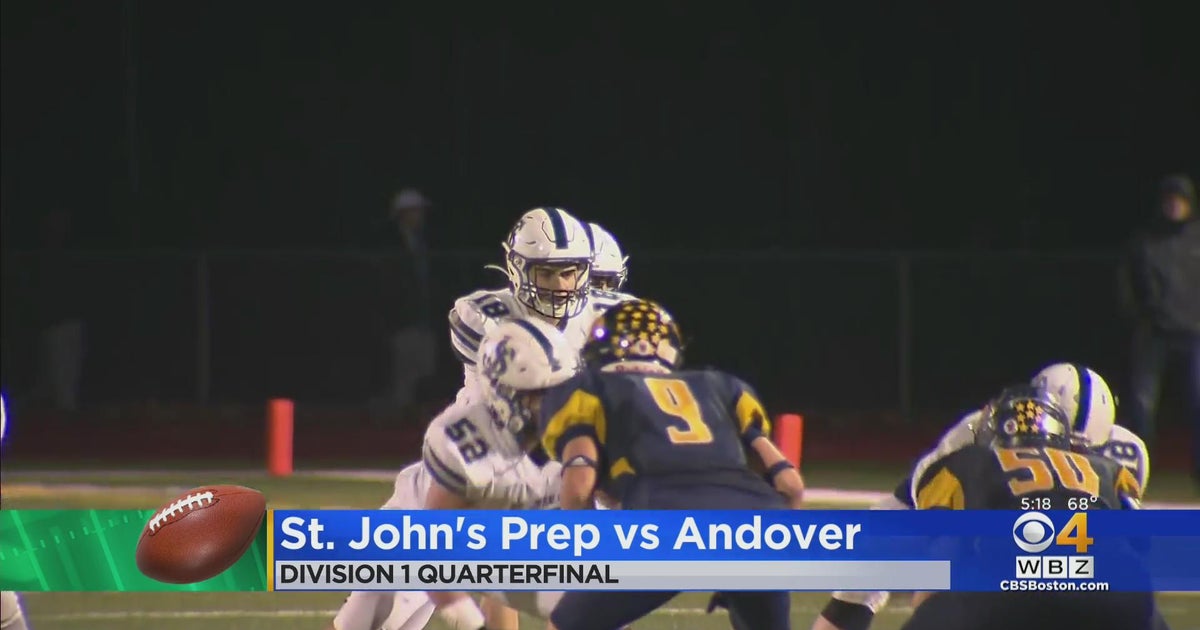 Friday Night Lights: St. John's Prep vs. Andover - CBS Boston