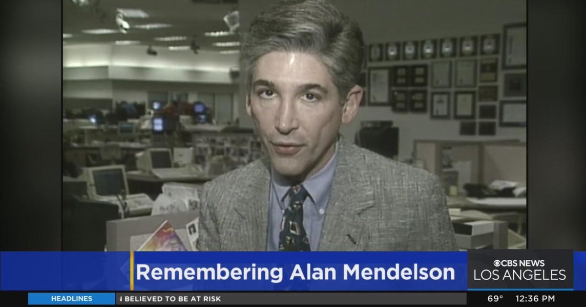 Longtime KCAL9 reporter Alan Mendelson dies at 70 - CBS Los Angeles