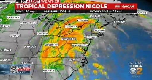 KDKA-TV Afternoon Forecast (11/11) - CBS Pittsburgh