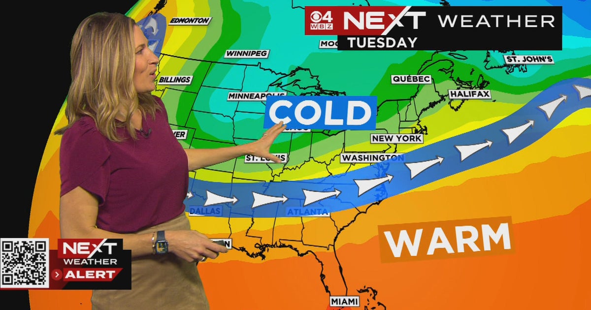 Next Weather: WBZ mid-day forecast for November 12 - CBS Boston