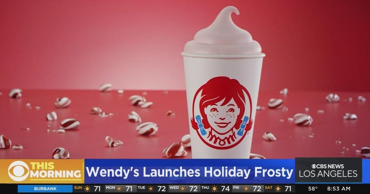 Wendy's to sell peppermint-flavored frosty for limited time starting ...