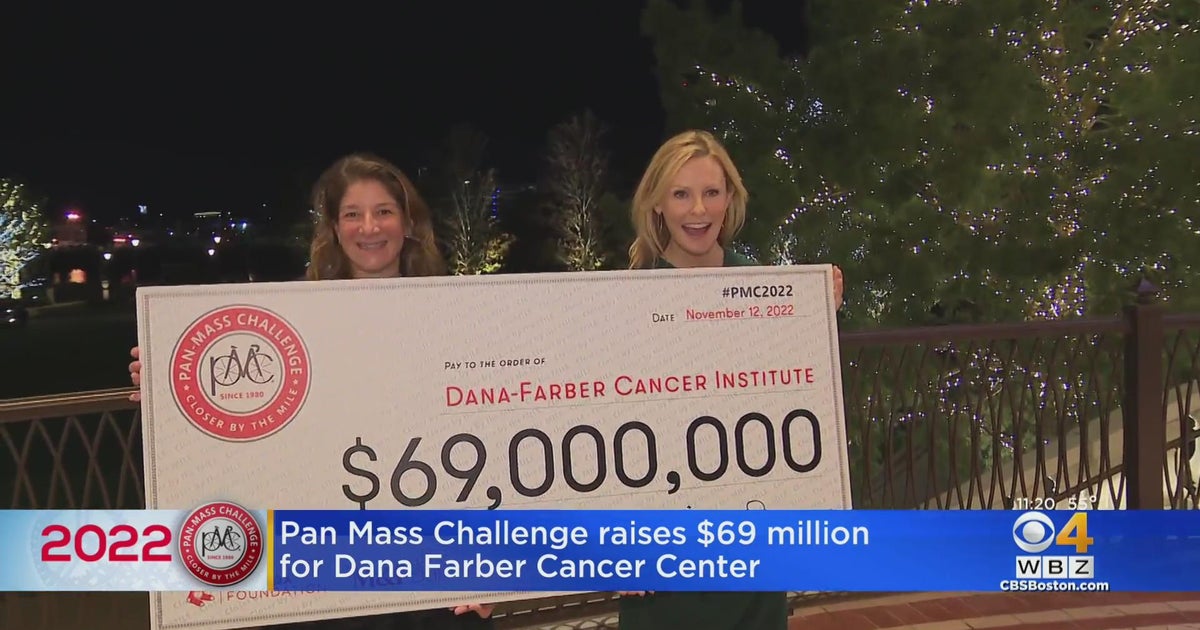 Pan-Mass Challenge raises $69 million for cancer care, research - CBS ...