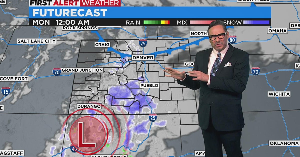 First Alert Weather Day Monday for chilly change - CBS Colorado