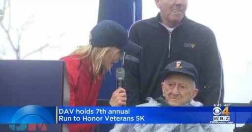 DAV holds annual Run to Honor Veterans 5k at Fort Independence - CBS Boston