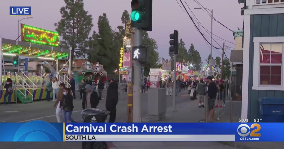 Suspect responsible for carnival crash in South LA now in custody - CBS ...