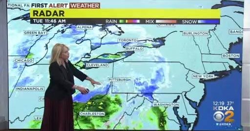 KDKA-TV Afternoon Forecast (11/15) - CBS Pittsburgh