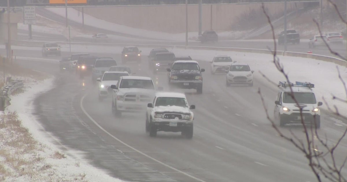 Another snowy commute Tuesday - CBS Minnesota