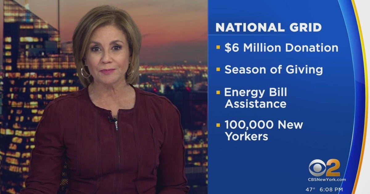 National Grid launches annual season of giving - CBS New York