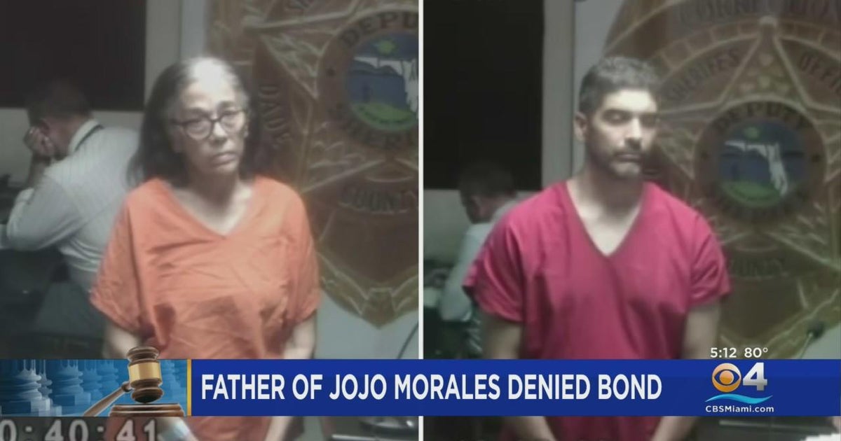 Father of Jojo Morales denied bond - CBS Miami