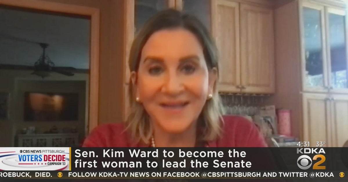 Sen. Kim Ward to become first woman to lead state Senate - CBS Pittsburgh