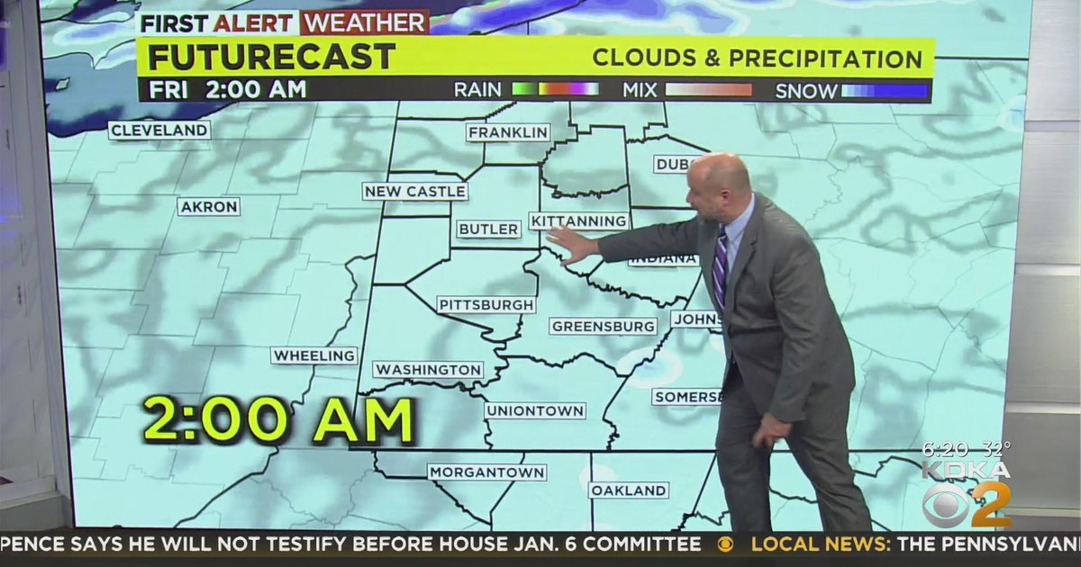 KDKA-TV Evening Forecast (11/17) - CBS Pittsburgh