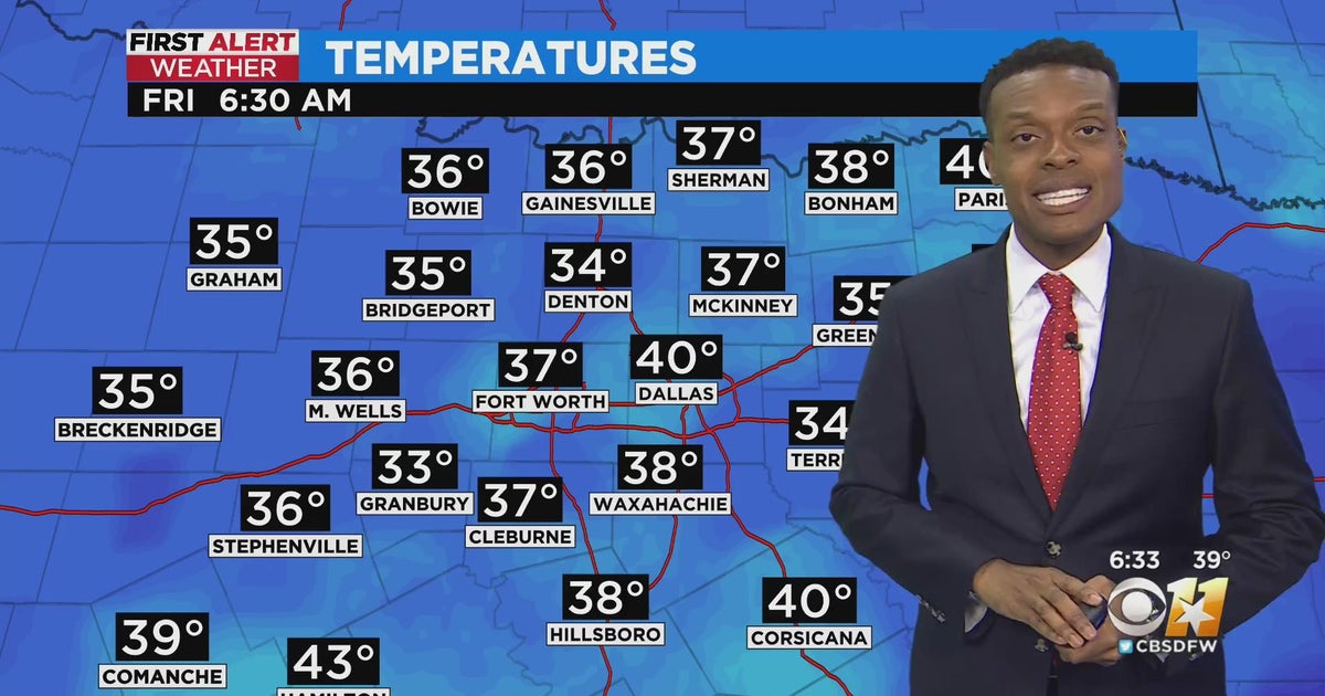 First Alert Weather: Snow flurries possible Friday into Saturday - CBS ...