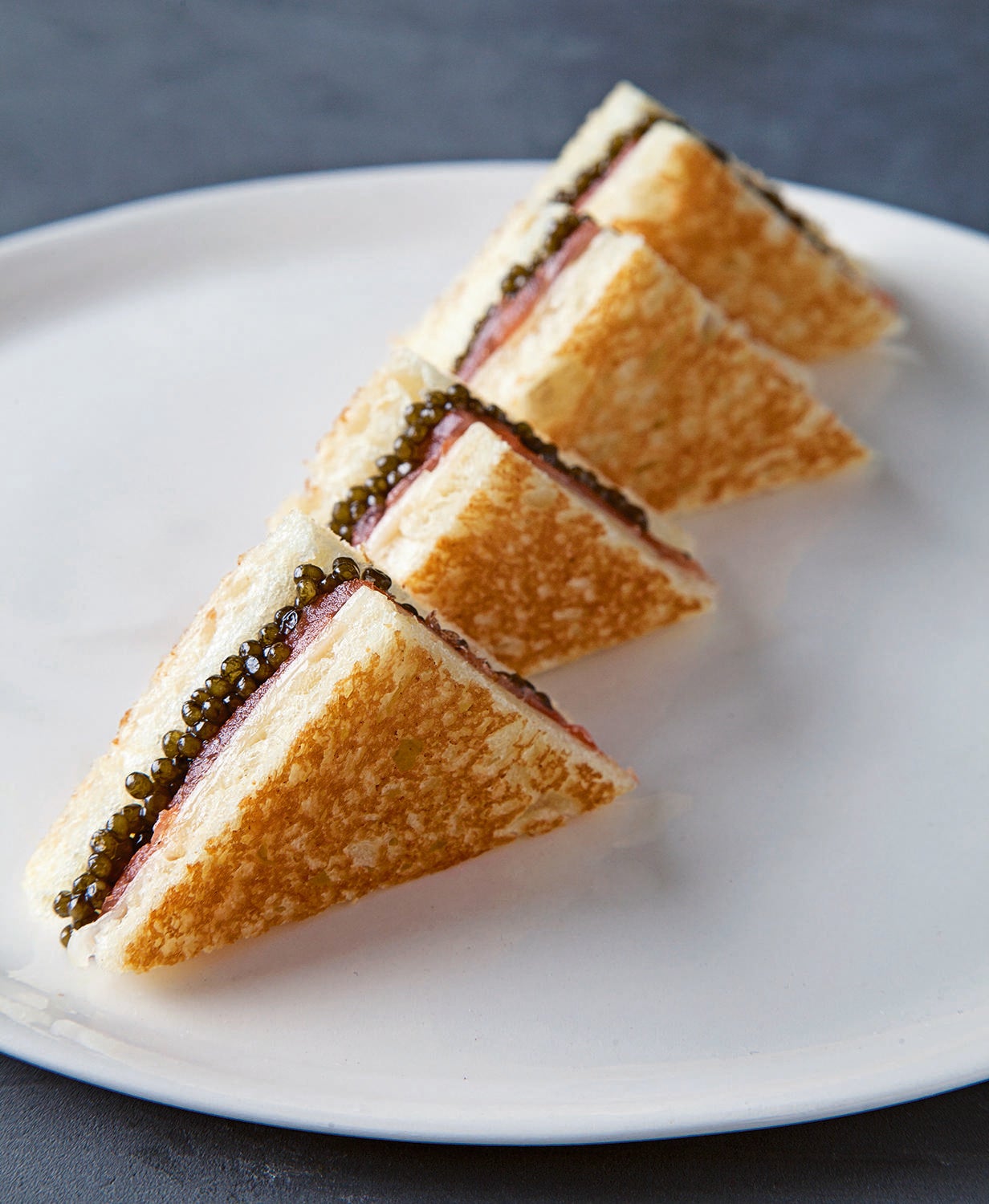 Recipe: Eric Ripert's Smoked Salmon Croque Monsieur with Caviar - CBS News