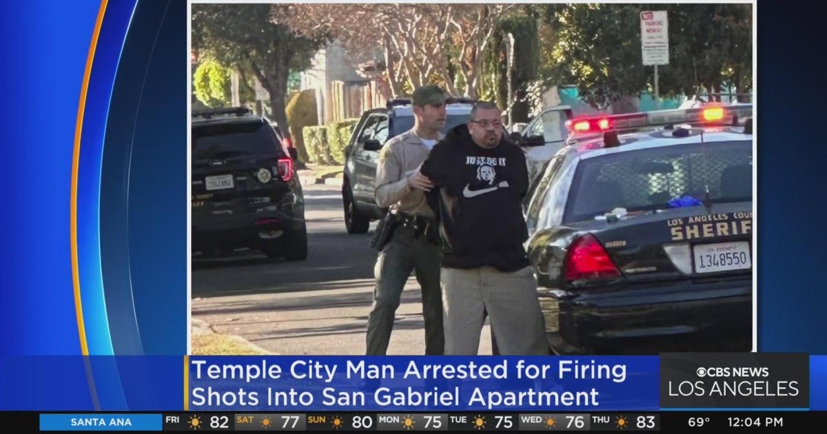 Temple City Man Arrested For Firing Shots Into San Gabriel Apartment
