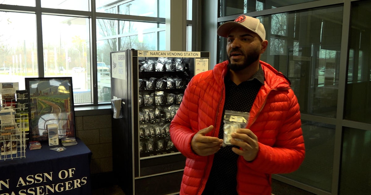 Dearborn fighting drug addiction with free Narcan vending machine - CBS ...