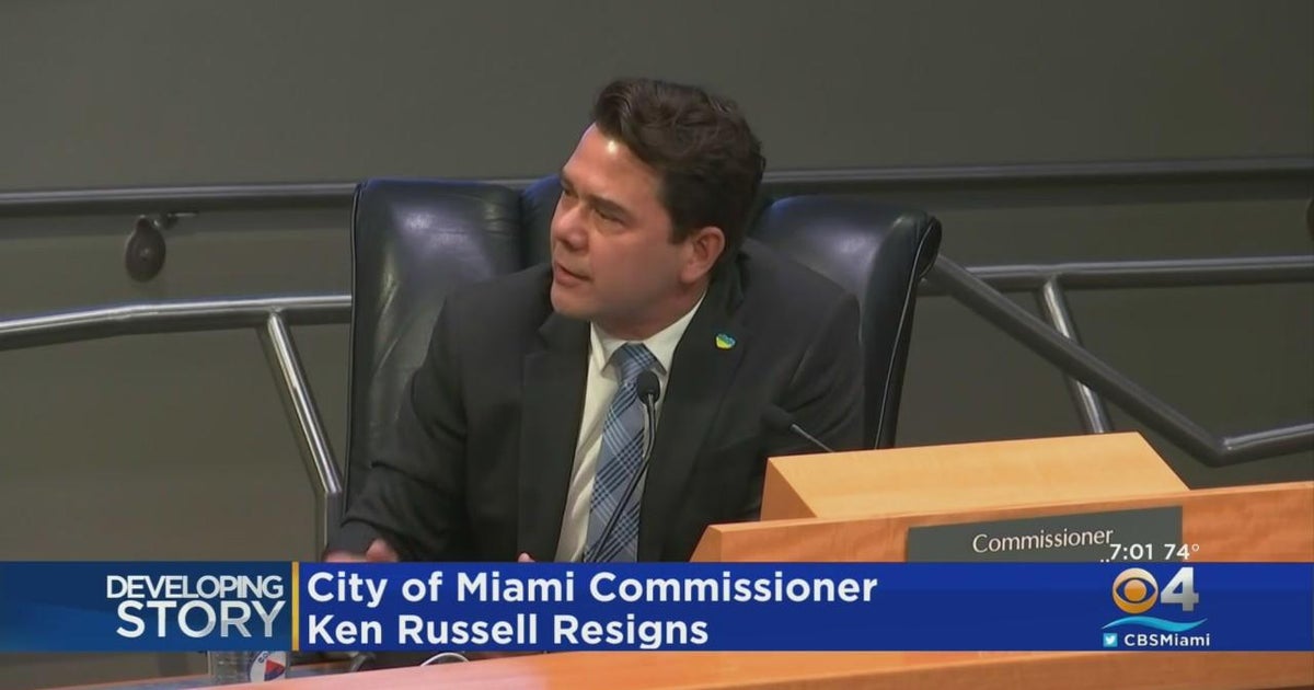 Miami Commissioner resigns on the spot - CBS Miami