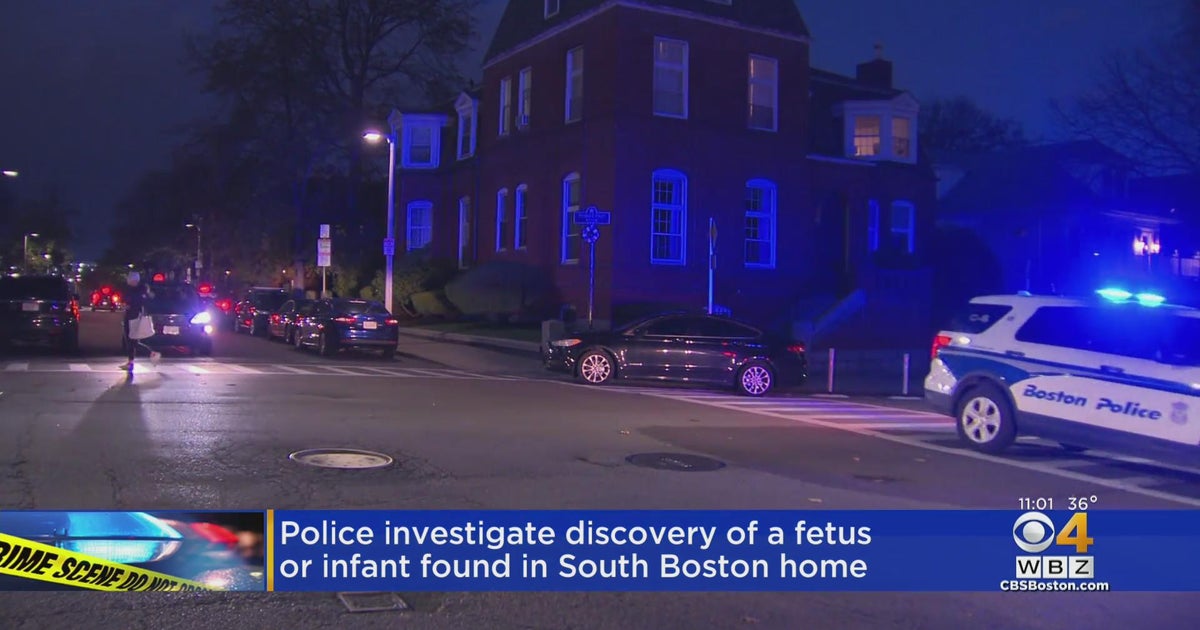 Police investigate discovery of fetus in South Boston home - CBS Boston