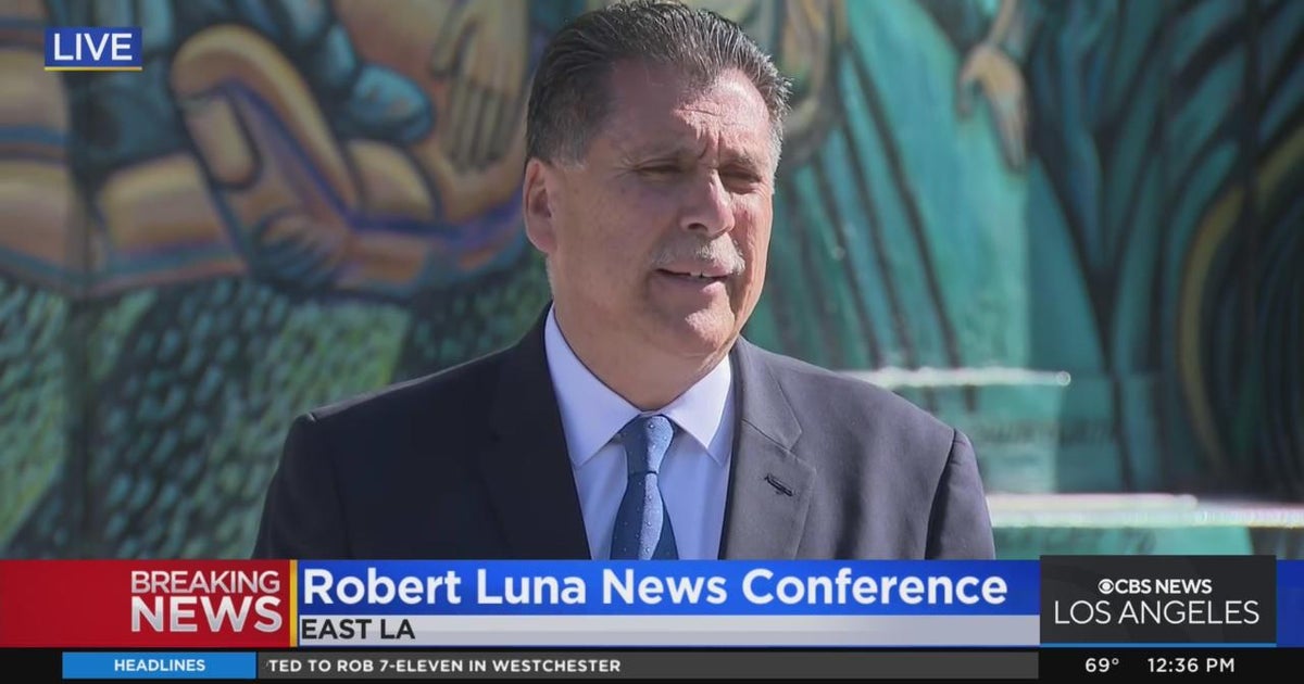 Robert Luna speaks to public for first time as projected sheriff-elect ...