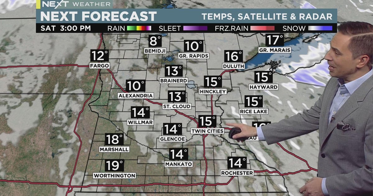 NEXT Weather: Bitter cold, windy Saturday - CBS Minnesota