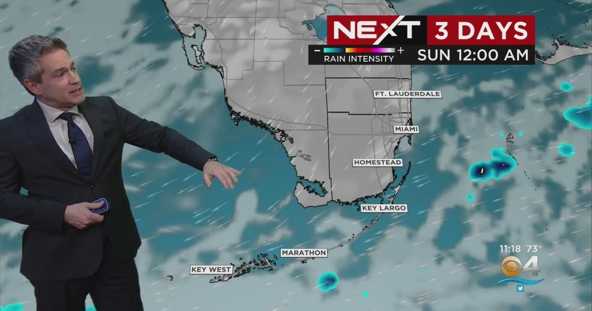 NEXT Weather: Weekend Forecast - CBS Miami