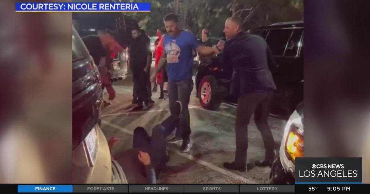 Only on CBSLA: Man, woman who were attacked at Elton John concert ...