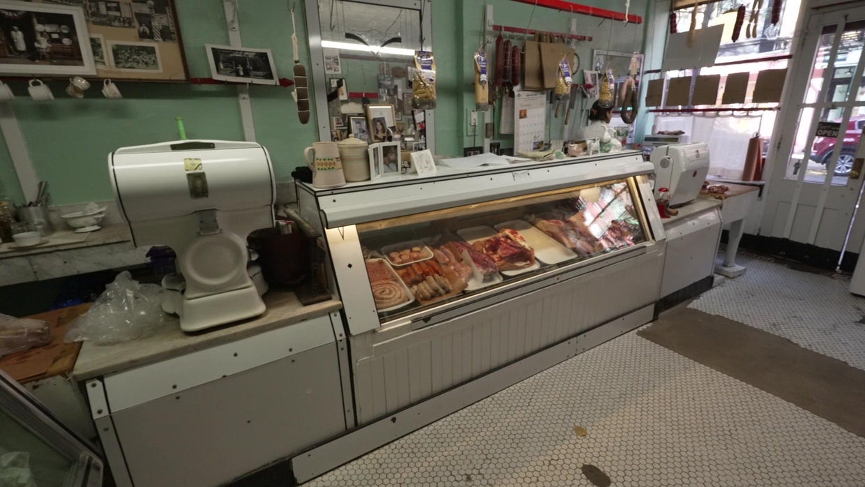 A NYC butcher shop frozen in time - CBS News