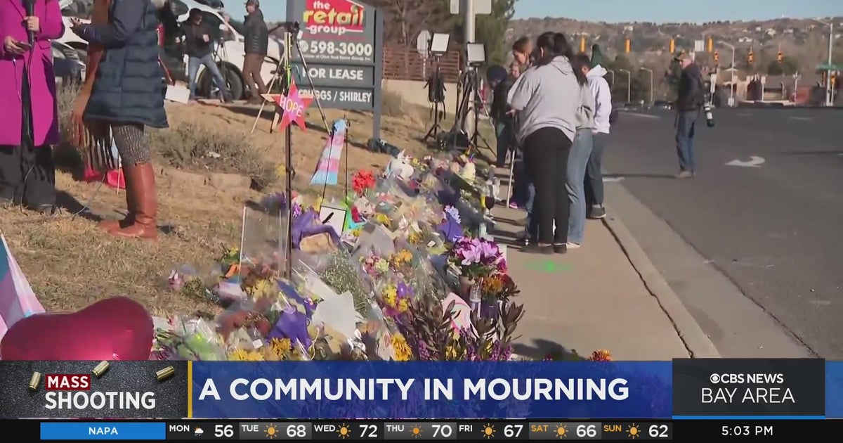 Community mourns lives lost in Colorado Springs mass shooting - CBS San ... Community mourns lives lost in Colorado Springs mass shooting - CBS San ...