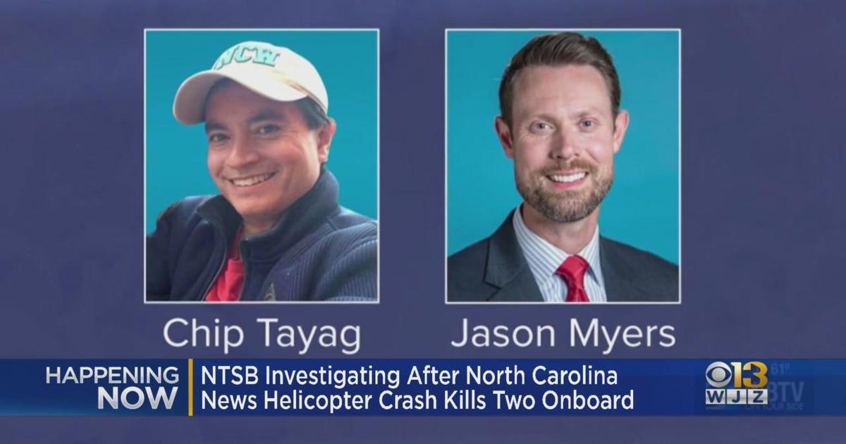 TV meteorologist, pilot from Timonium, Maryland, die in news helicopter ...