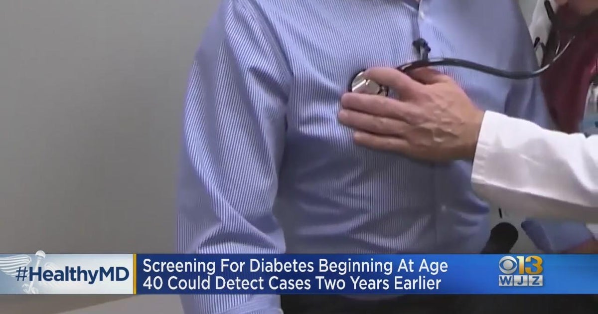 HealthWatch: Screening for diabetes beginning at age 40 could detect ...