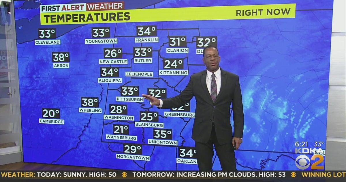 KDKA-TV Morning Forecast (11/23) - CBS Pittsburgh