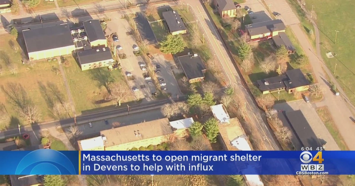 Massachusetts to open migrant shelter in Devens - CBS Boston