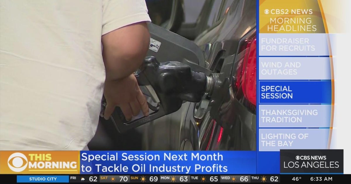 Newsom calls for special legislative session on oil-industry profits ... Newsom calls for special legislative session on oil-industry profits ...