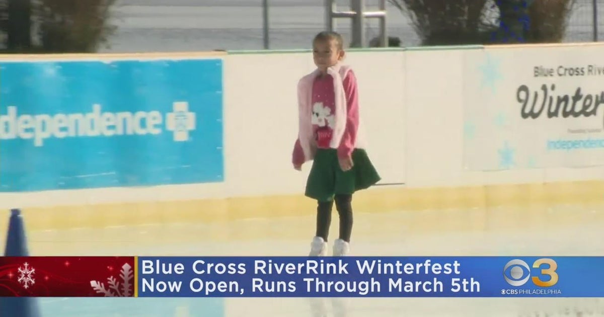 Blue Cross Winterfest ice skating rink now open at Penn's Landing - CBS ...
