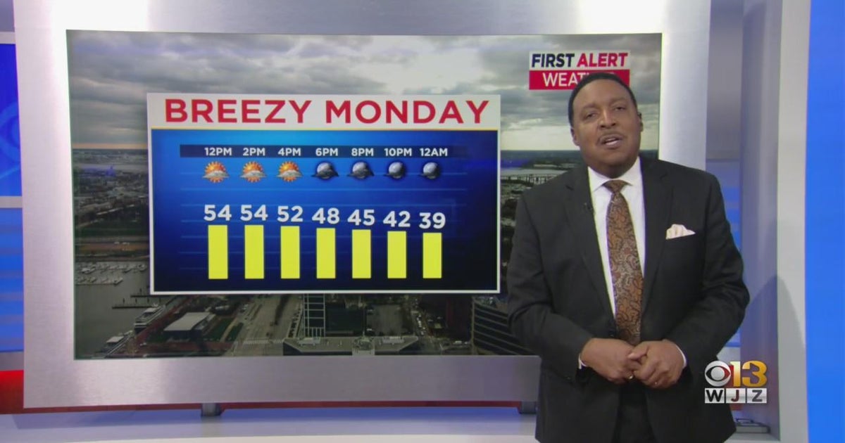 Meteorologist Tim Williams has your Monday afternoon forecast - CBS ...