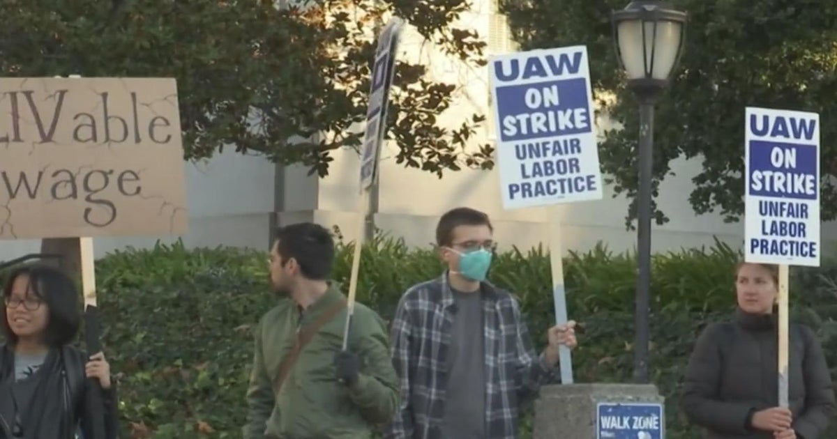 UC student worker strike moves into its 3rd week - CBS San Francisco