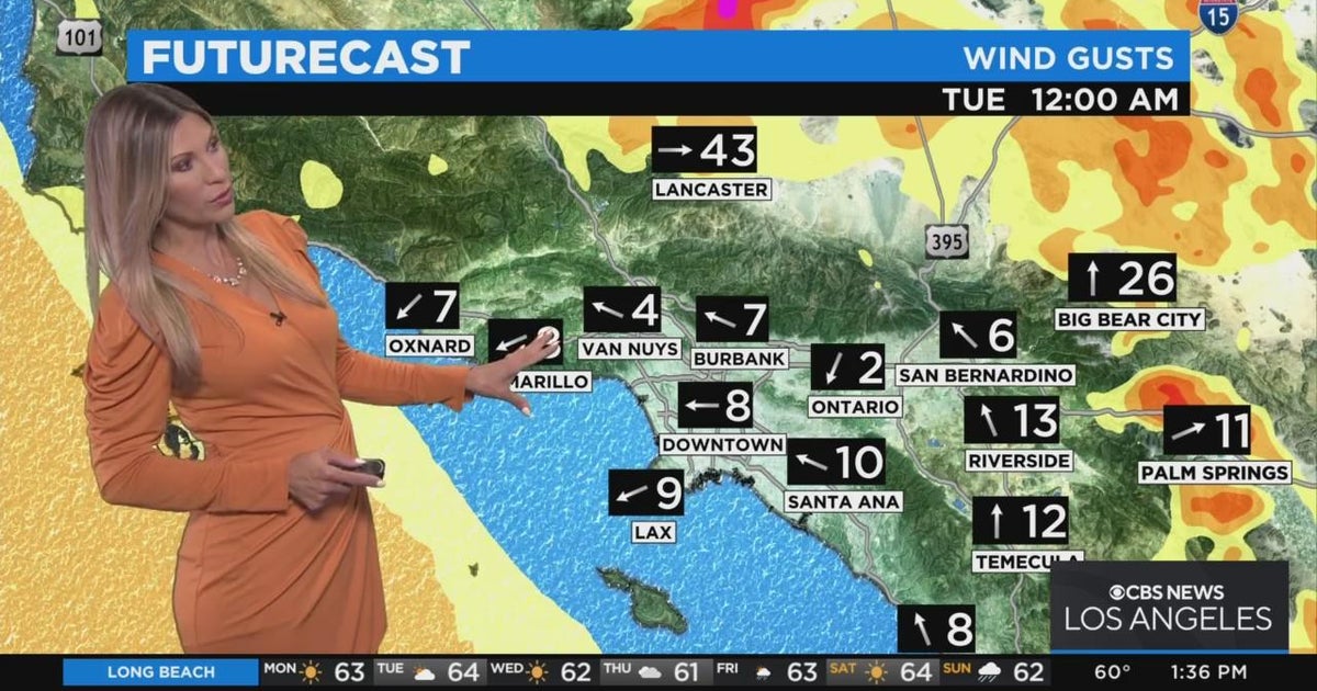 Olga Ospina's weather forecast (Nov. 28) - CBS Los Angeles