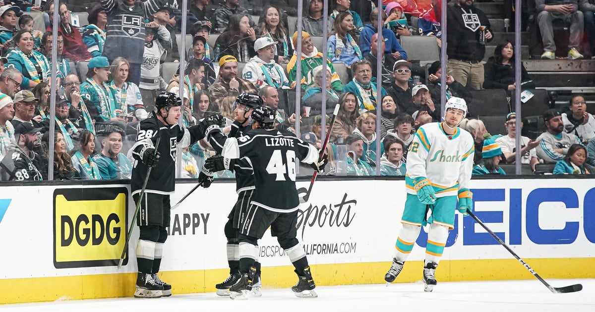 Jaret Anderson-Dolan help Kings beat Sharks 5-2 - CBS Los Angeles