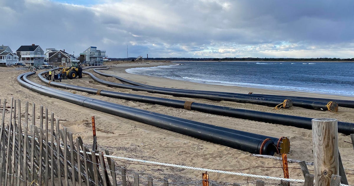 Plum Island dredging project will help reinforce shoreline - CBS Boston