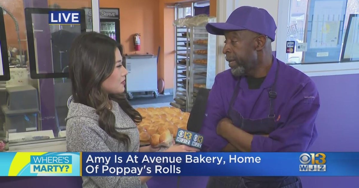 Where's Amy? At Avenue Bakery, with their famous Poppay Rolls - CBS ...