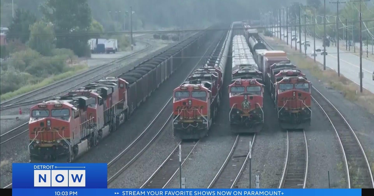 Possible rail strike impact on Michigan industries - CBS Detroit