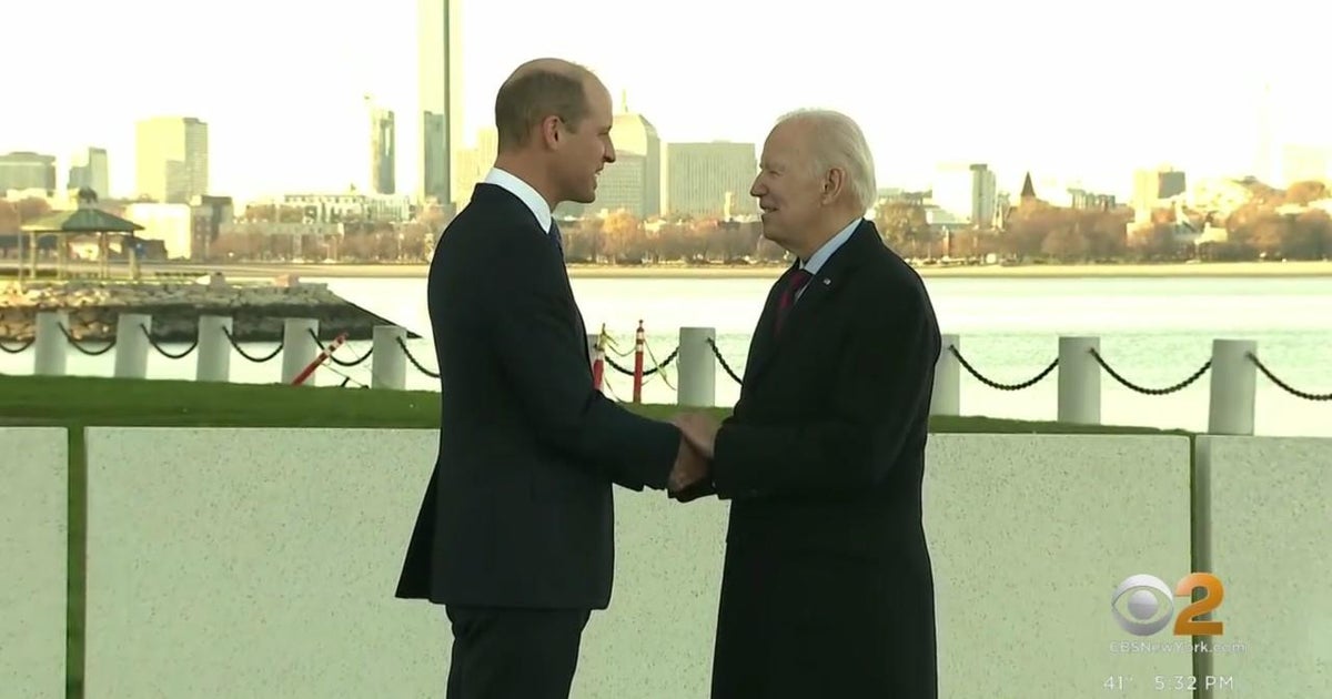 Prince William, Princess Kate meet President Biden after Boston visit ...