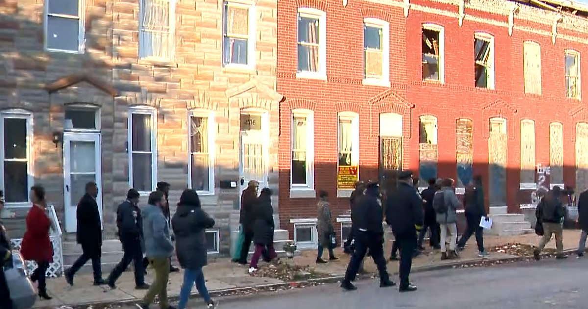 Baltimore officials walk through communities looking to upgrade areas ...