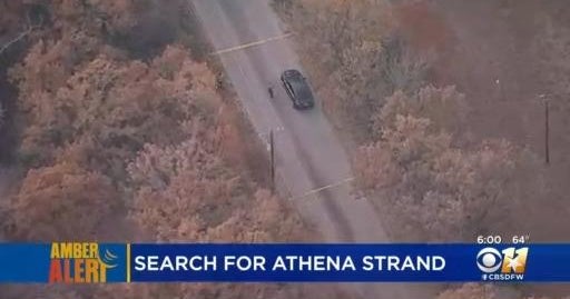 Athena Strand: Police tape off car in Wise County as search continues ...