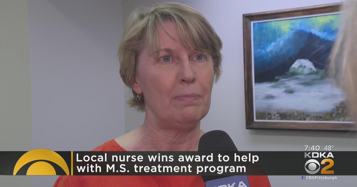 UPMC nurse using grant to help MS treatment program - CBS Pittsburgh
